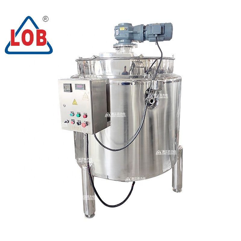 Stainless steel Mixing tank/ Tangki Pencampuran Pemanas Listrik - PT ...